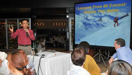 No mountain high enough for making a difference – Project Happy Feet