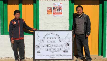 Manjushree Singa school officially opens – Project Happy Feet