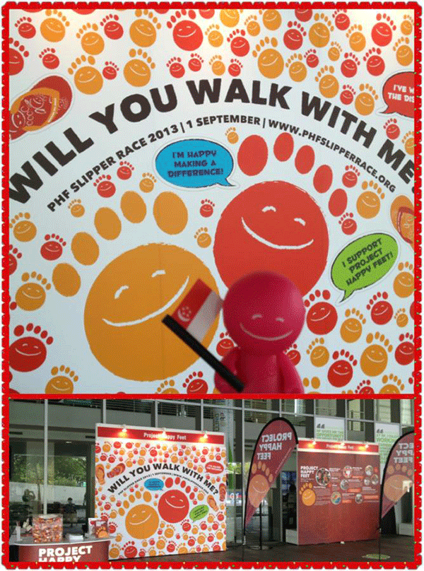 PHF partners with Total Defence Day 2013 – Project Happy Feet