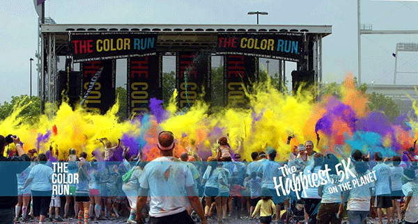 The Color Run Supports PHF – Project Happy Feet