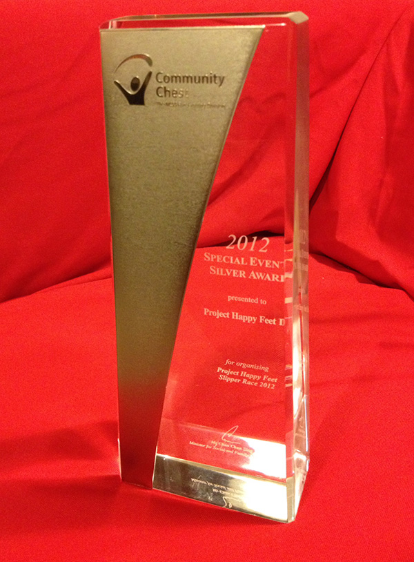 PHF receives ComChest Silver Award – Project Happy Feet