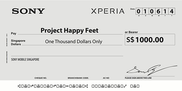Sony Xperia save more than goals – Project Happy Feet